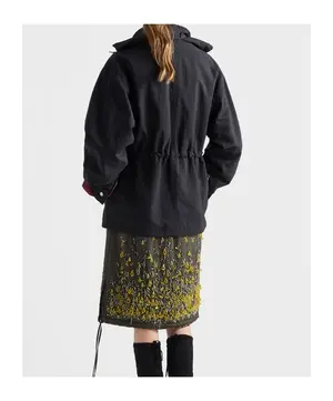 Prada Technical Fabric Parka