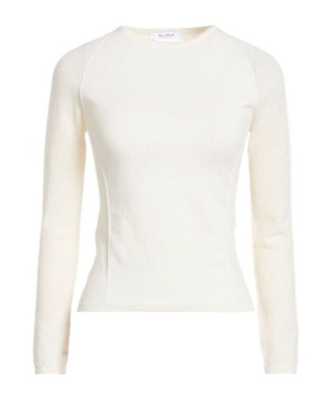 Max Mara Pointelle-knit Pullover