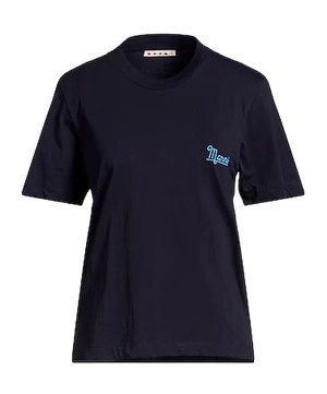 Marni Basic Solidcolor Tshirt - Blue