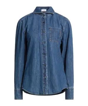 Brunello Cucinelli Denim Shirts - Blue