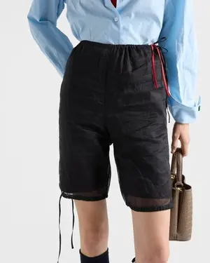 Prada Organdy Bermudas