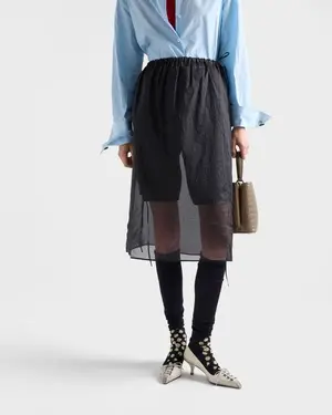 Prada Organdy Bermudas