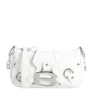Balenciaga Crocodile-print Leather Crossbody Bag - No