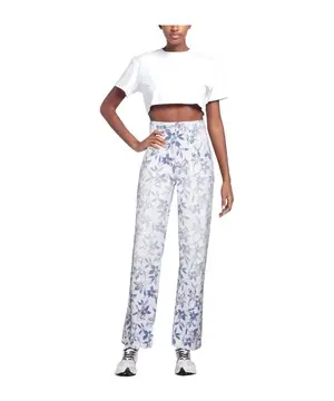 Isabel Marant Étoile Floral Denim Trousers