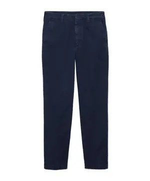 Prada Garment-dyed Cotton Pants - Blue
