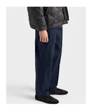 Prada Garment-dyed Cotton Pants