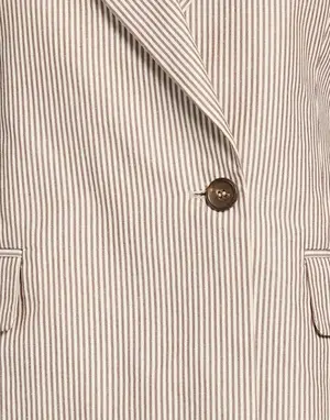Brunello Cucinelli Striped Blazers