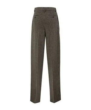 Fabiana Filippi Houndstooth Casual Trousers
