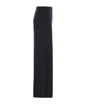 Fabiana Filippi Sequin-knit Casual Trousers