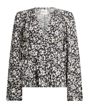 Isabel Marant Étoile Two-tone Long-sleeve Shirts - Black