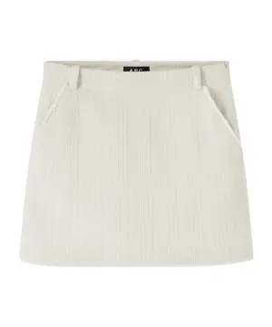A.p.c. Tweed Mini Skirt