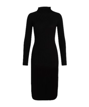 Max Mara Minimalist Solidcolor Dress - Black