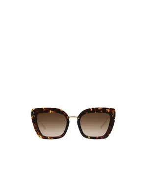 Isabel Marant Étoile Two Tone Cat-eye Sunglasses - Black