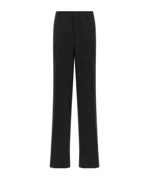 Tagliatore Straight-leg Casual Trousers - Black