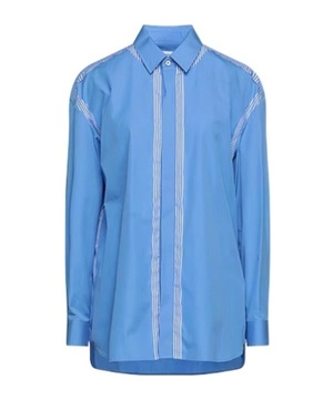 MAISON MARGIELA Solid Colour Shirts - Blue