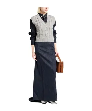 Brunello Cucinelli Denim Skirts