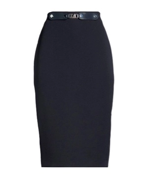 Max Mara A Body-hugging Solid-color Skirt - Blue