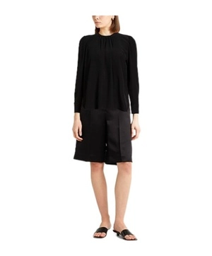 Max Mara Long-sleeved Round-neck Top
