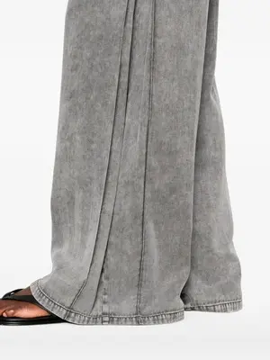 Patrizia Pepe Washed Pleated Trousers