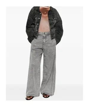 Patrizia Pepe Washed Pleated Trousers