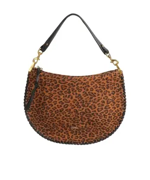 Isabel Marant Étoile Leopard Print Handbags - Brown