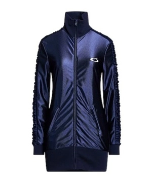 Balenciaga Solidcolor Satin Top - Blue
