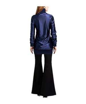 Balenciaga Solidcolor Satin Top