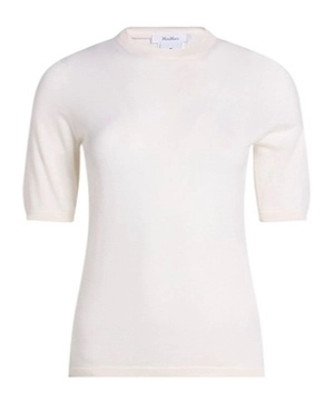 Max Mara MAX MARA Short-Sleeved Knitted Sweater No