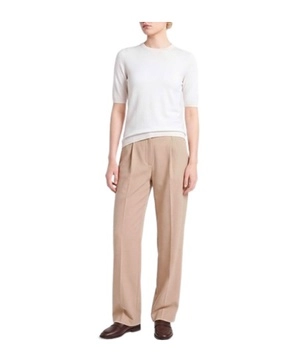 Max Mara Short-sleeved Knitted Sweater - No