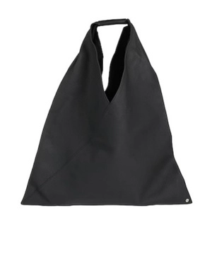 MAISON MARGIELA Large Solidcolor Handbag - Black