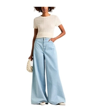 Max Mara Light-colored Loose Jeans