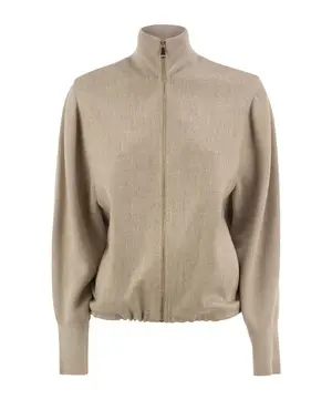 Fabiana Filippi Rib-knit Panel Jacket