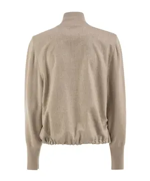 Fabiana Filippi Rib-knit Panel Jacket