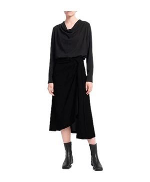 Balenciaga Solidcolor Bodycon Skirt