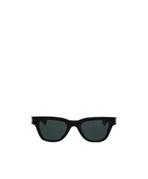 Saint Laurent Solid Color Sunglasses - Black