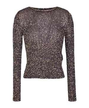 Balenciaga Solidcolor Knit Top - Blue
