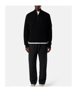 Stone Island Regular-fit Half-zip Jumper