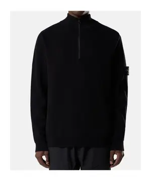 Stone Island Regular-fit Half-zip Jumper