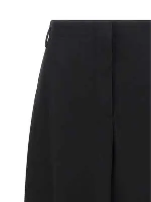 Jacquemus Pleated Cropped Trousers