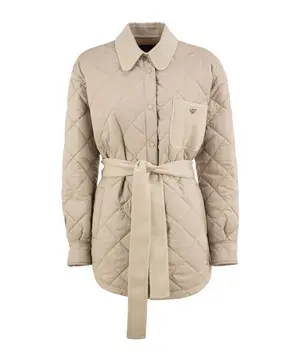 Fabiana Filippi Quilted Tie-waist Jacket - No