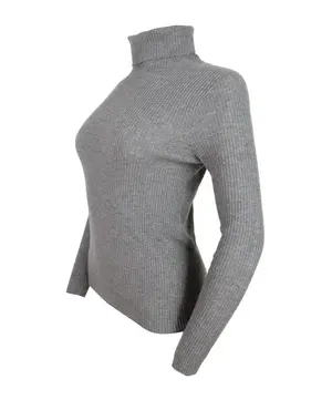 Fabiana Filippi Ribbed Turtleneck Knitted Jumper
