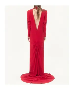 Valentino Garavani Long-sleeved Dress