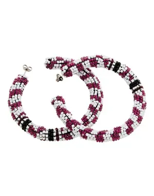 Isabel Marant Étoile Beaded Hoop Earrings