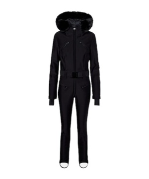 Goldbergh Glisser Lace-up Onesie Ski Suit - Black