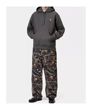 Carhartt Work In Progress Hooded American Script Sweatshirt