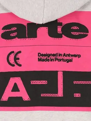 ARTE ANTWERP Arte Back Logo Print Hoodie