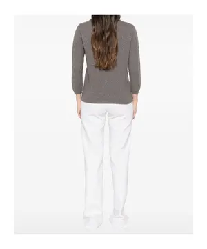 Fabiana Filippi Fine-knit Ribbed Sweater