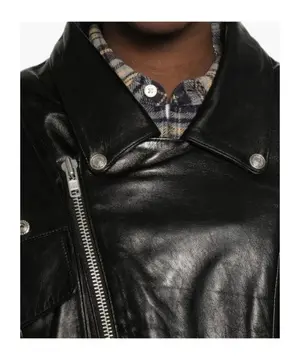 R13 Boyfriend Leather Moto Jacket