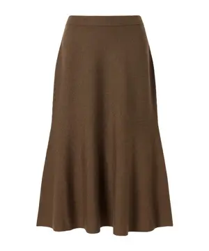 Simkhai Wool Midi Skirt - No