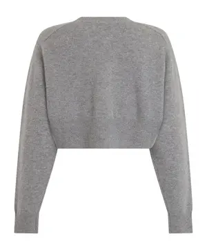 Elisabetta Franchi Button-front Long-sleeve Knit Top